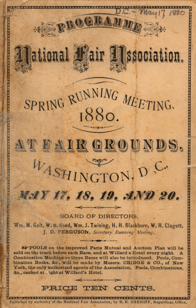 National Fair Association [Emergence of Advertising in America: 1850-1920]