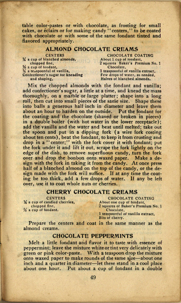 Choice Recipes: Chocolate and Cocoa Recipes, Home Made Candy Recipes ...