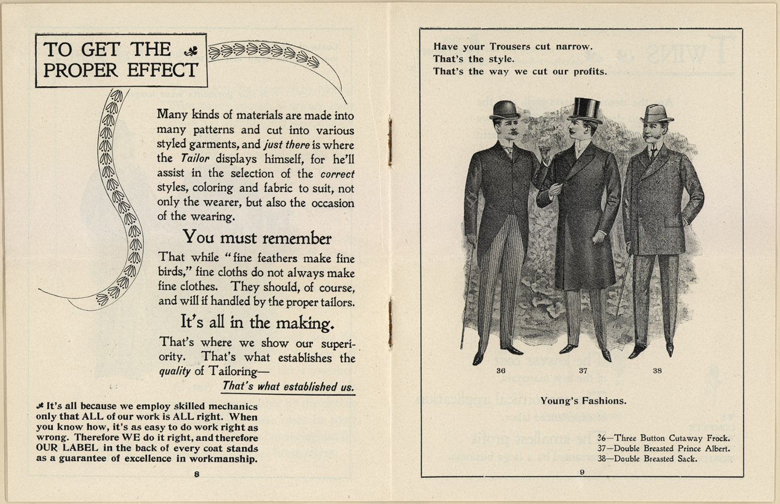 A Few Hints about Fashion [Emergence of Advertising in America: 1850-1920]