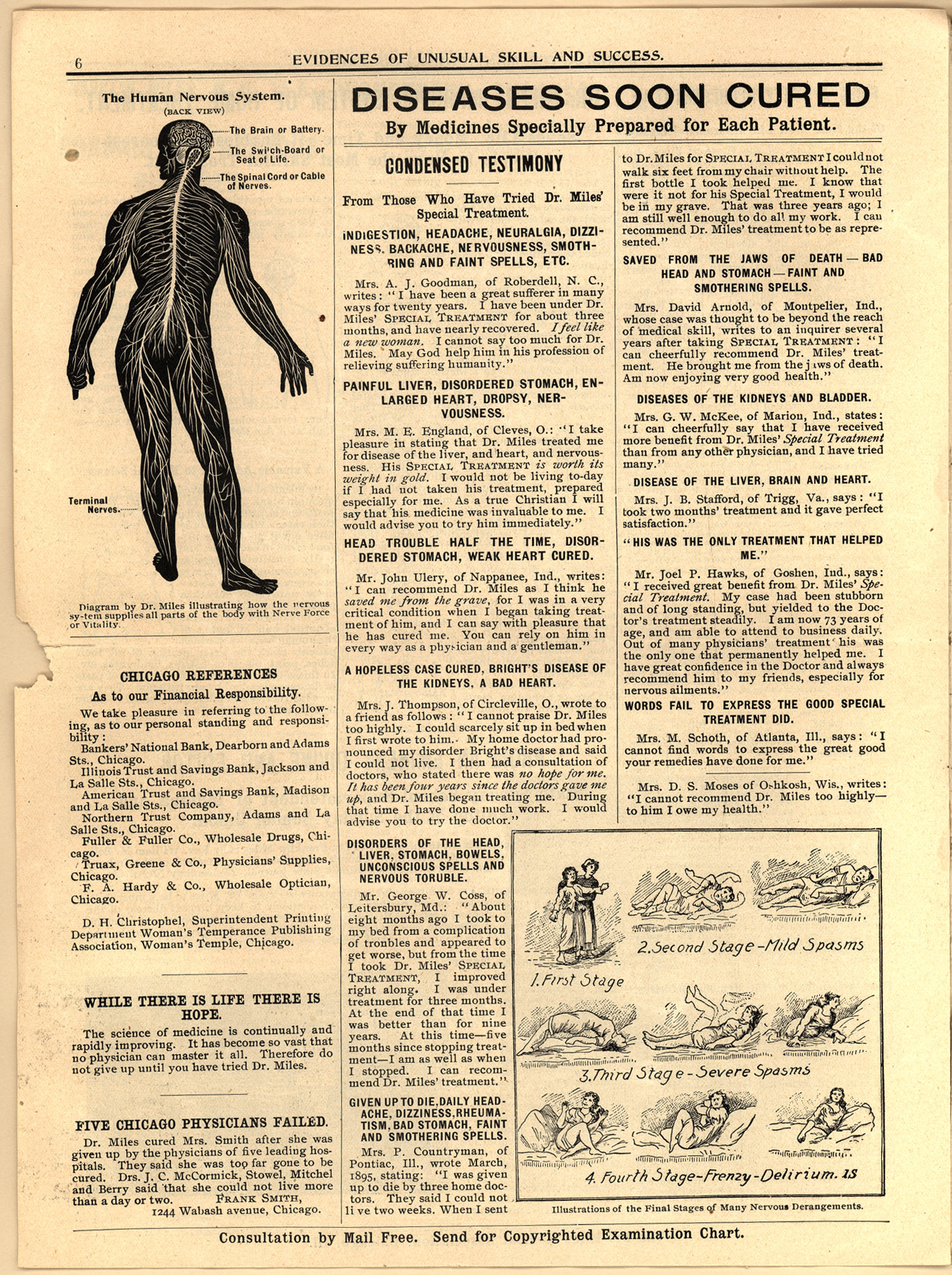 Treating by Mail [Emergence of Advertising in America: 1850-1920]