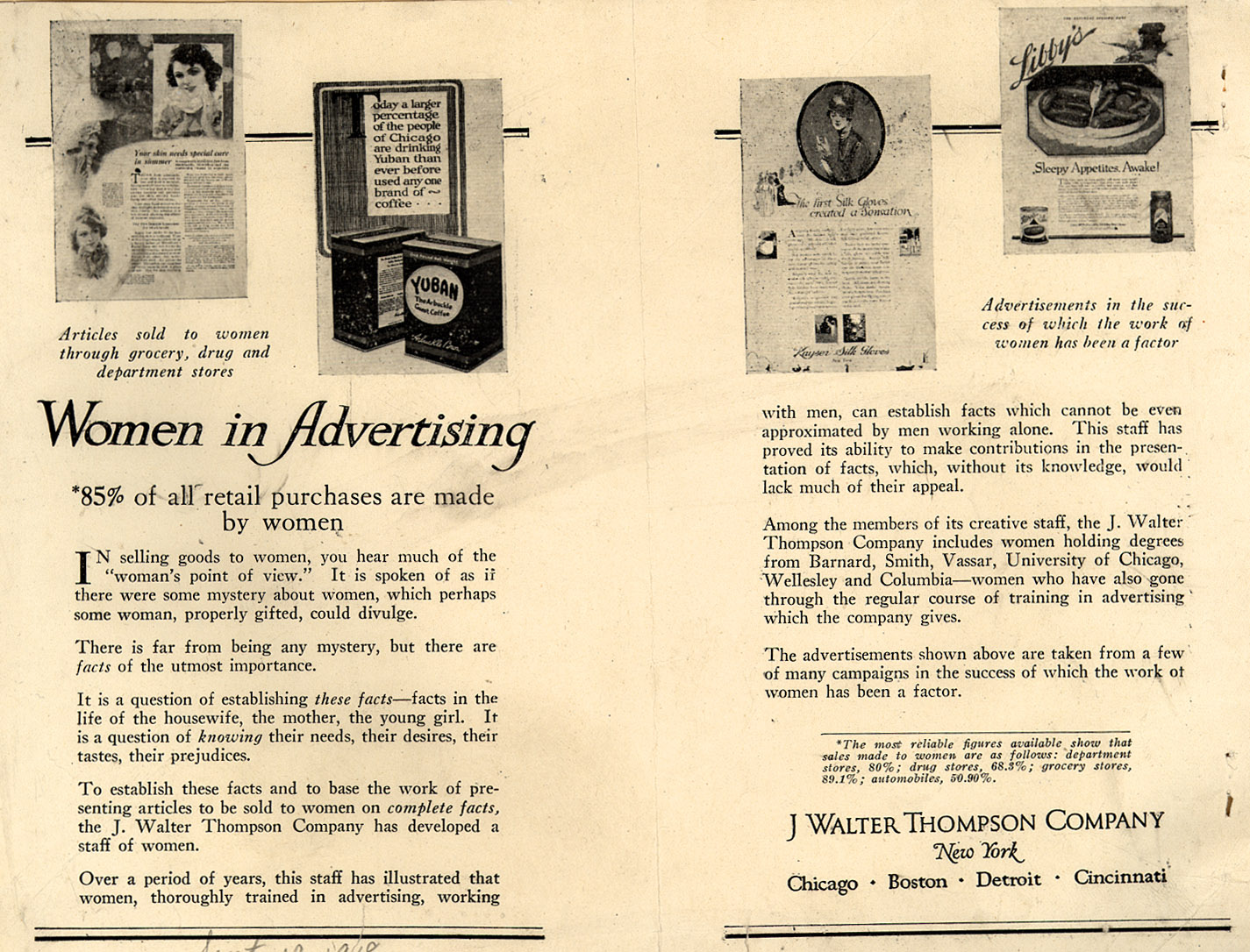 Women in Advertising [Emergence of Advertising in America: 1850-1920]