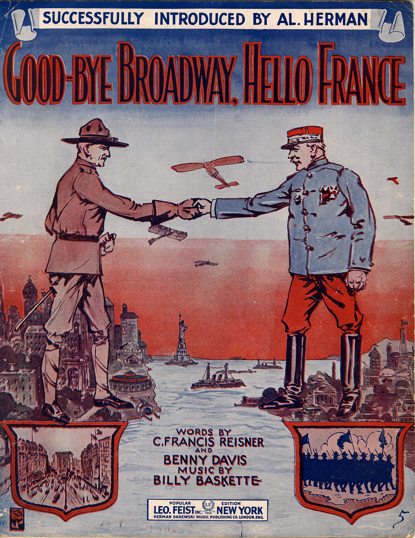 Good-bye Broadway, hello France; Passing show of 1917 [Historic ...