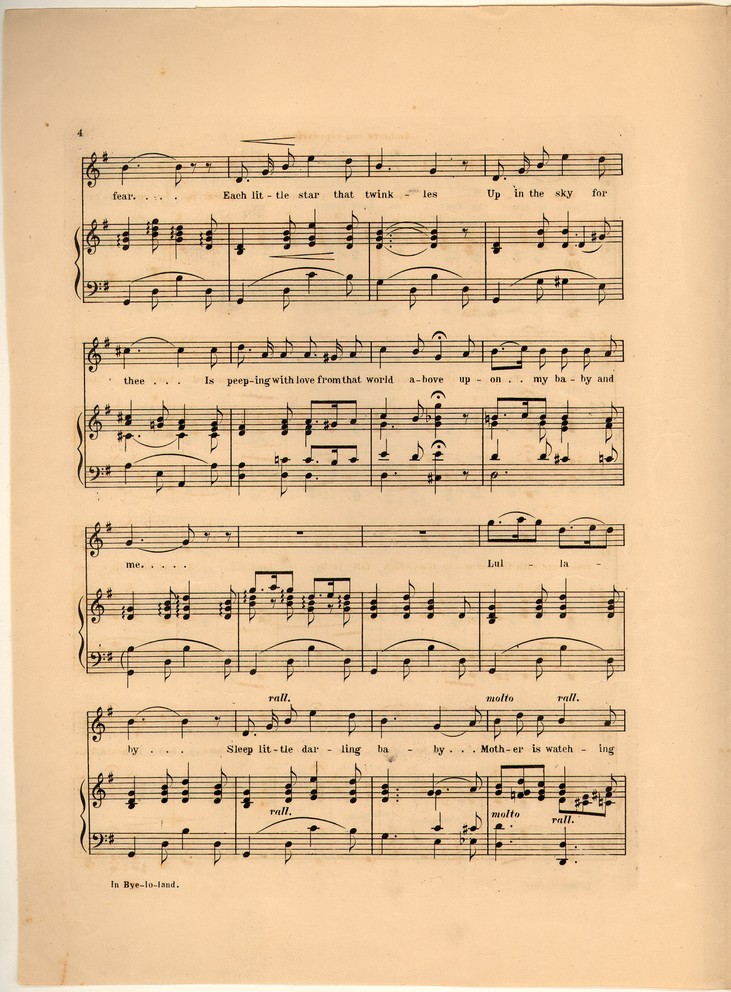 In bye-lo-land [Historic American Sheet Music]